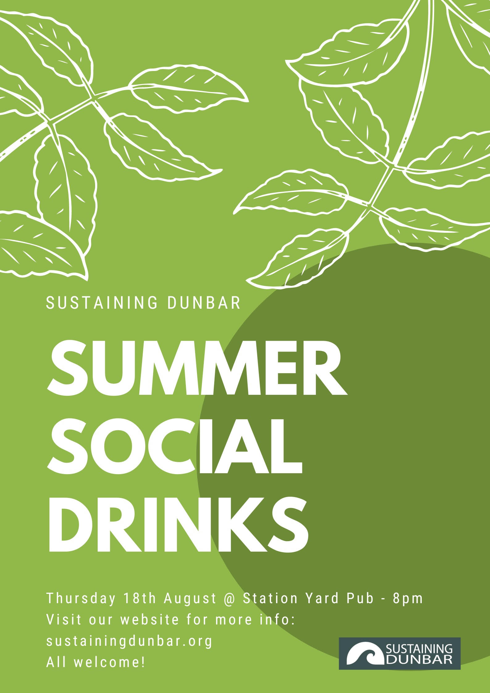 Summer Social Drinks 2 – Sustaining Dunbar